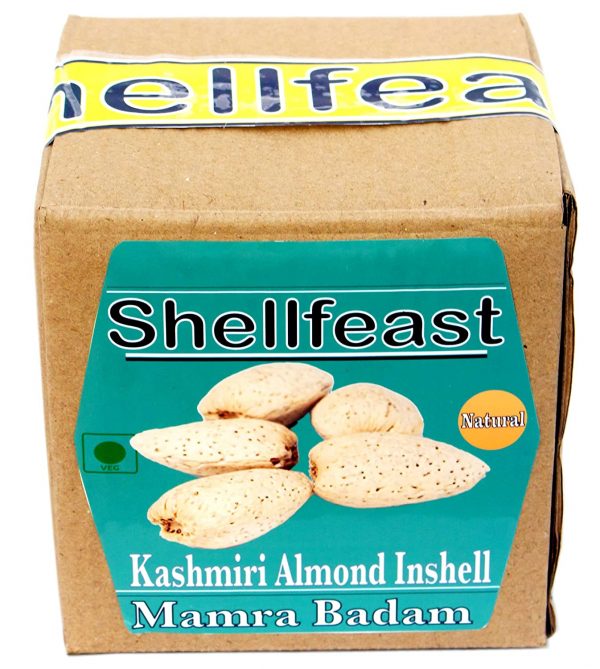 Shellfeast Kashmiri Mamra Almond in Shell. Kashmiri Mamra Badam Sabut 1 ...